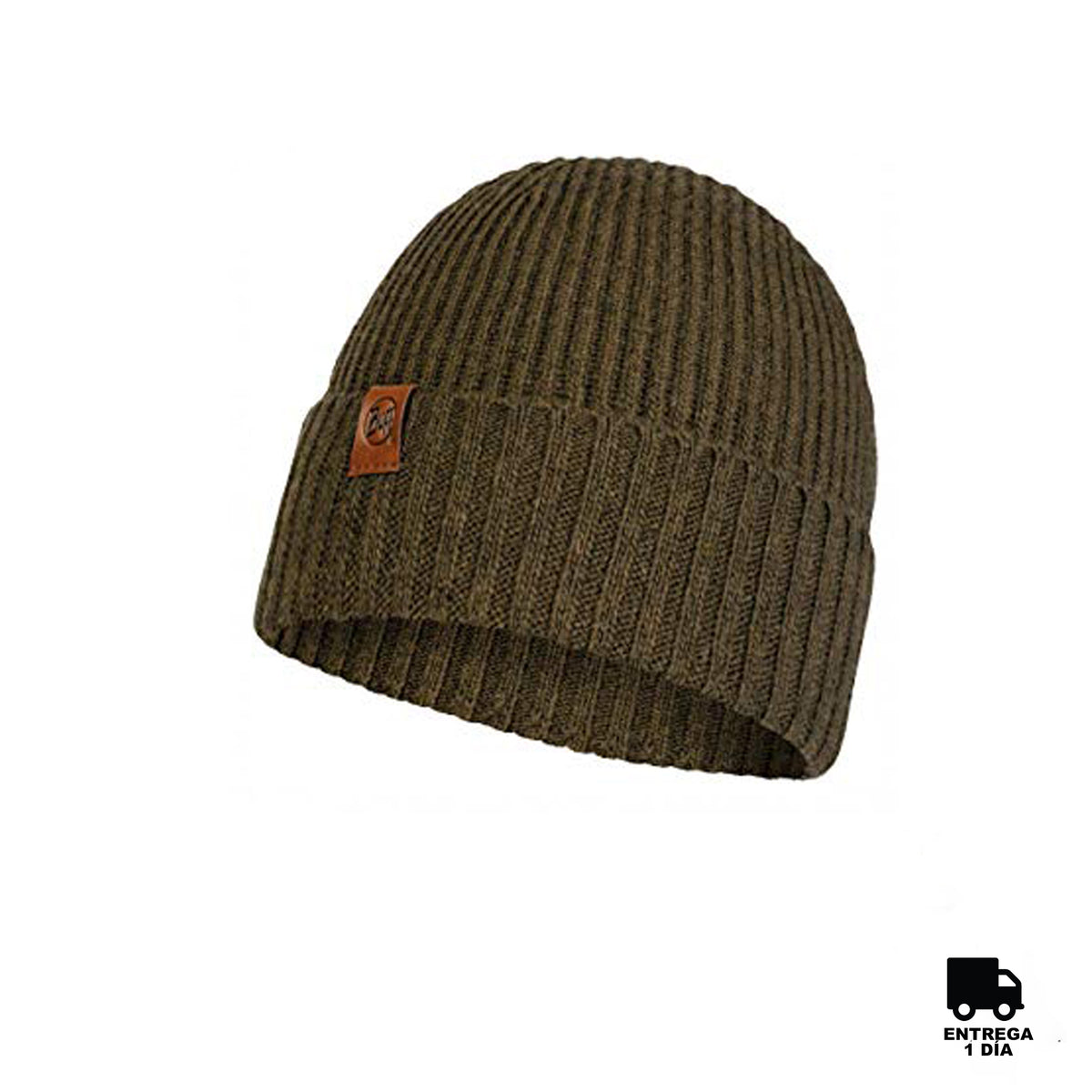 Buff Knitted Hat New Biorn Tundra Khaki- – Pangea Movements